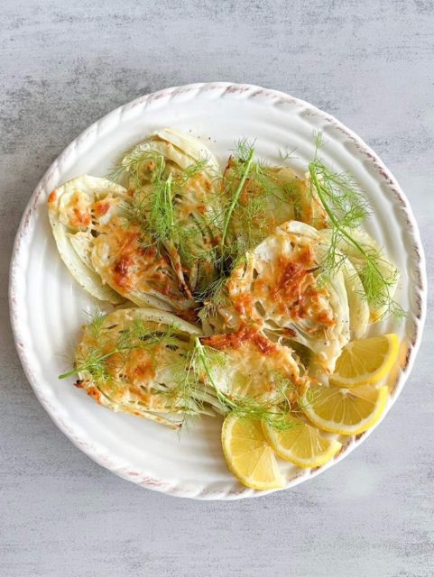 Oven Roasted Fennel with Parmesan – Breezy Kitchen